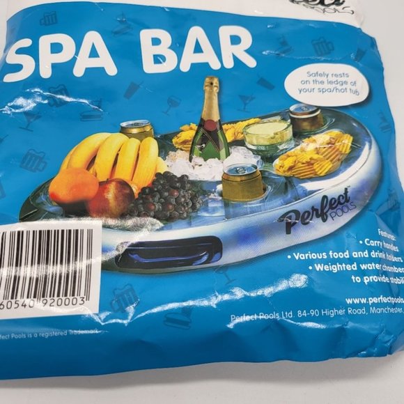 Other | Floating Spa Bar Inflatable Hot Tub Side Tray And Drinks | Poshmark